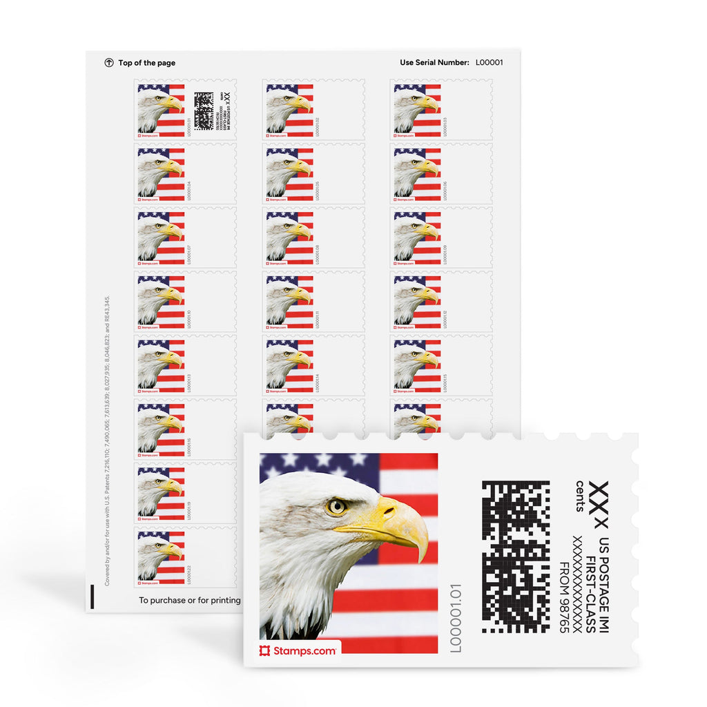 Bald Eagle NetStamps® – Stamps.com Supplies Store