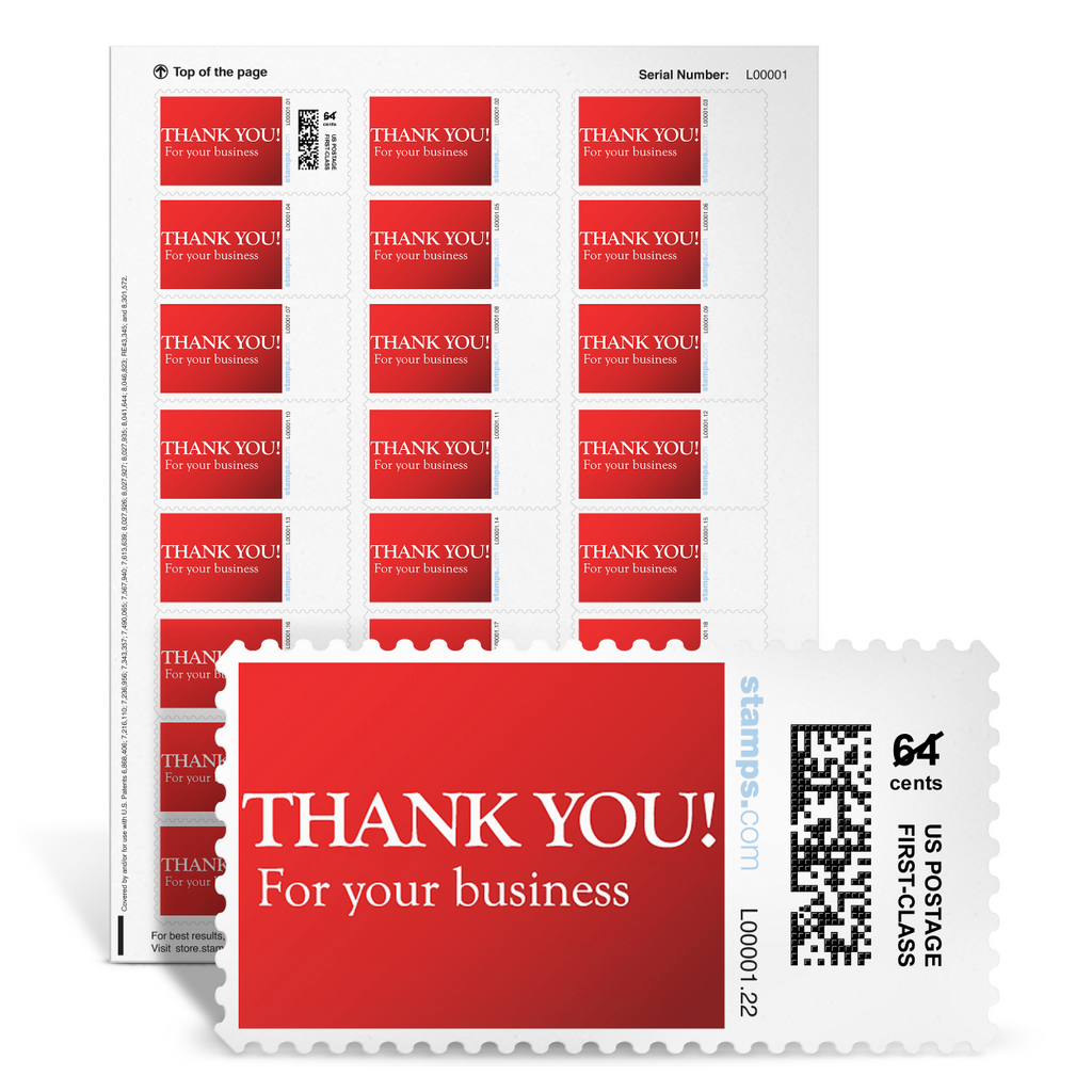 Thank You NetStamps® – Stamps.com Supplies Store