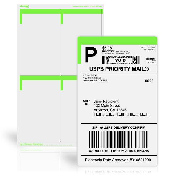 Usps Priority Mail Label