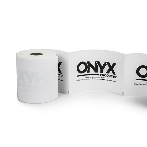 ONYX Products® 4" x 6 1/4" DYMO Compatible Shipping Label Rolls, 250 ...