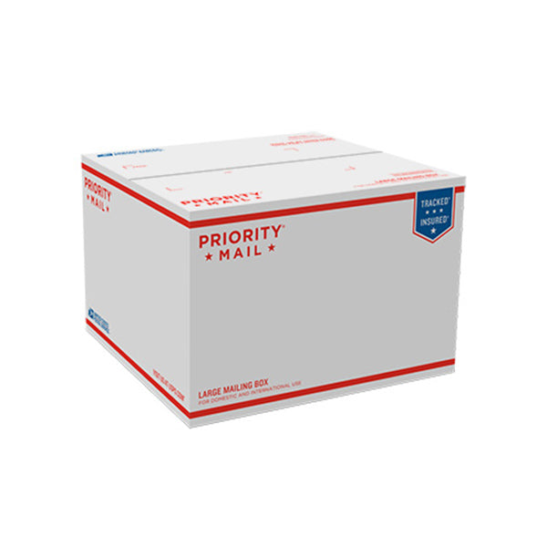 Priority Mail Box 12 1/4" x 12 1/4" x 8 1/2" – Stamps.com Supplies Store